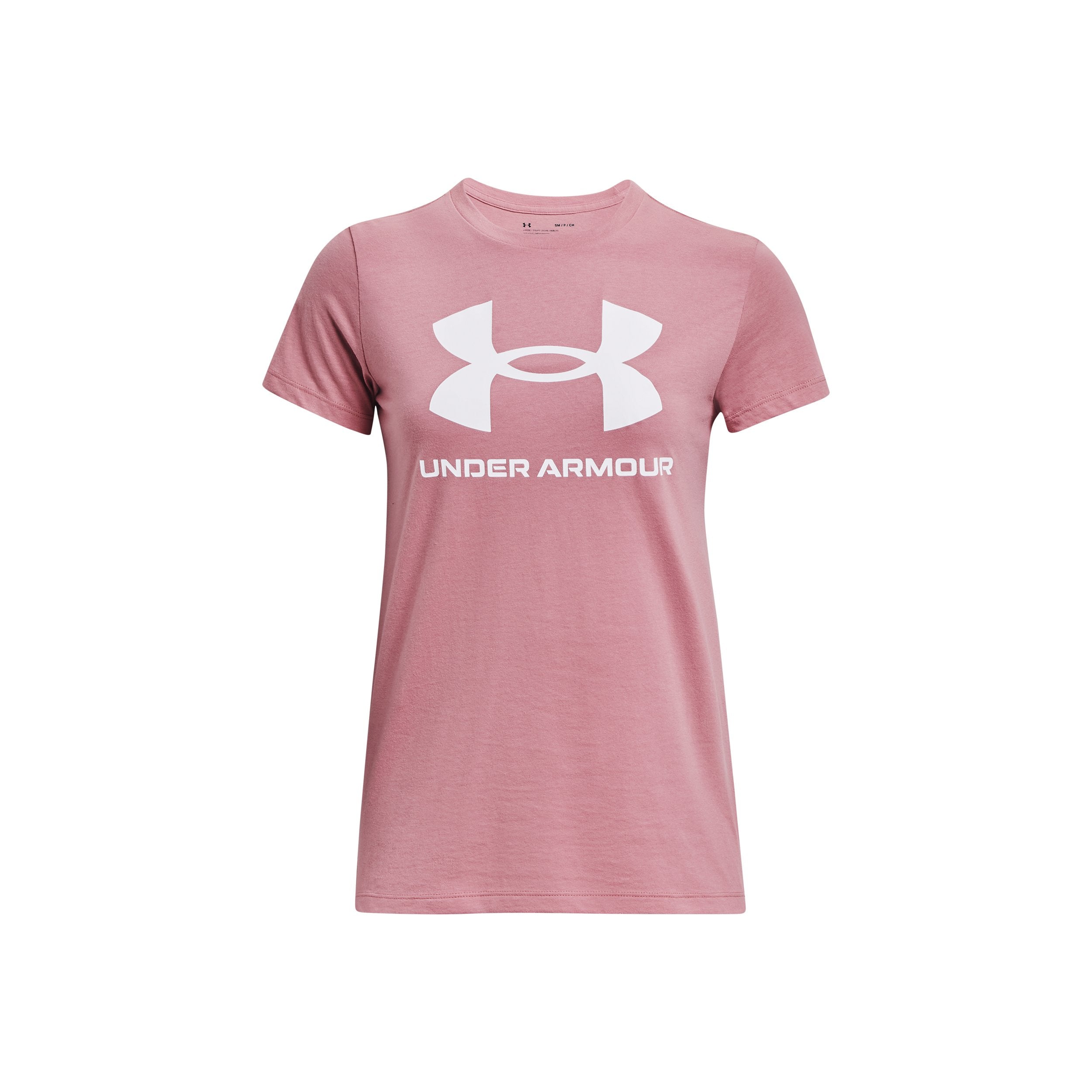 UA SPORTSTYLE LOGO SS Women Clothing Sports Training RED |Under Armour ...