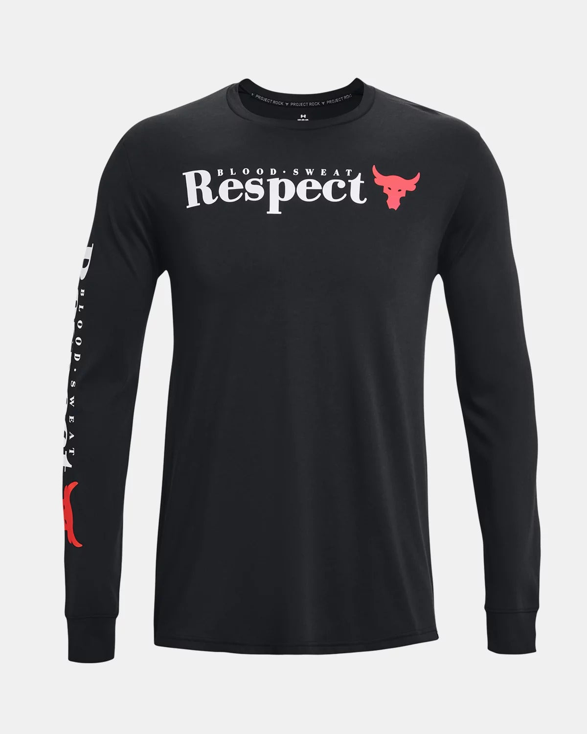 UA PJT ROCK RESPECT LS Men Clothing Sports Training BLACK OR GREY XXL ...